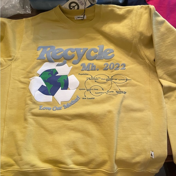 Madhappy | Tops | Madhappy New Limited Earth Day Edition Yellow ...